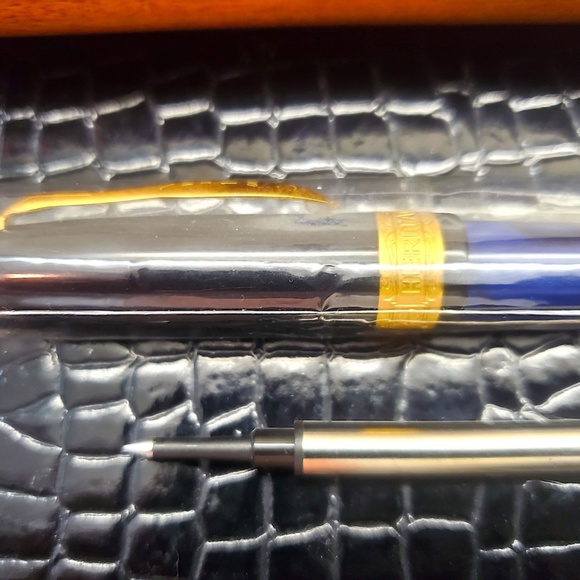 Heritage | Office | Rare Collectable Gold Toneblue And Black Resin ...